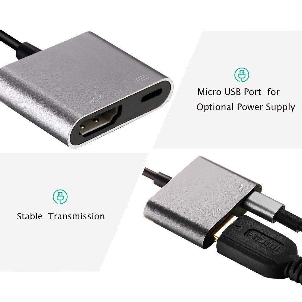 1080P HD Lightning to HDMI Adapter Lightning Digital AV Adapter ...