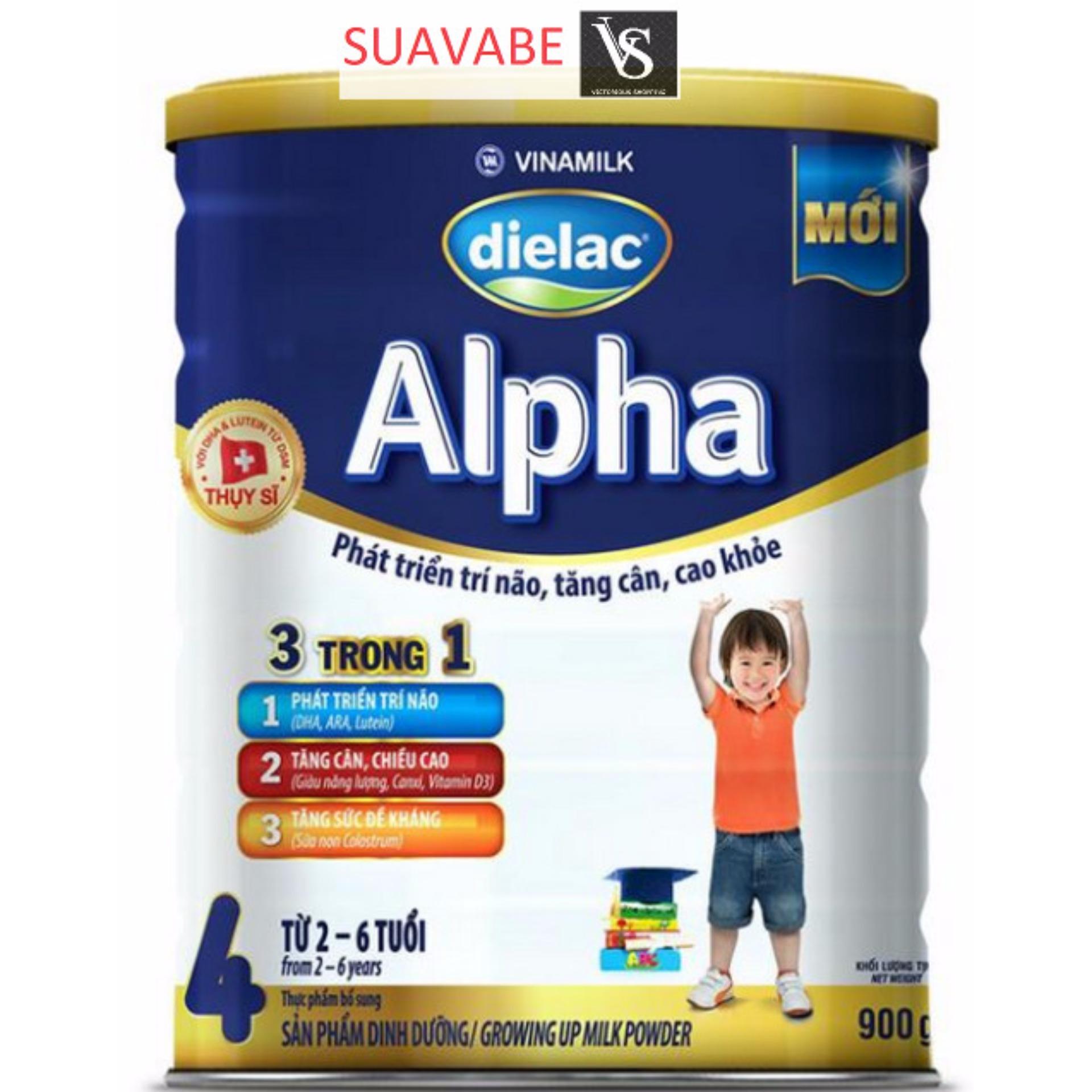 Sữa bột Dielac Alpha Step 4 900g - MixASale