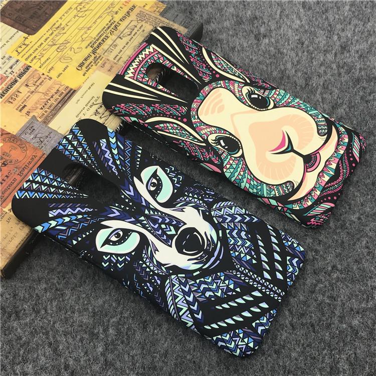 SHUNJIA [Night สว่างส่องแสง] รูปแบบหมาป่า Redmi5 ปลอก Hard สำหรับ Redmi ...