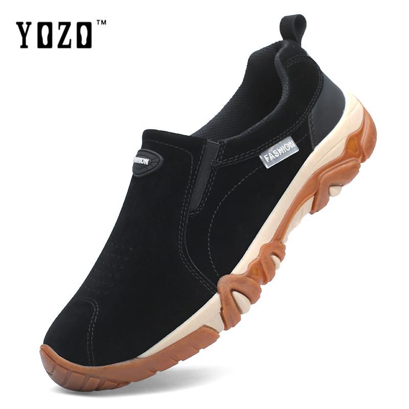 YOZO รองเท้า Loafers ใหม่ลื่นแนวโน้มกีฬากลางแจ้งรองเท้าลำลอง - INTL ...