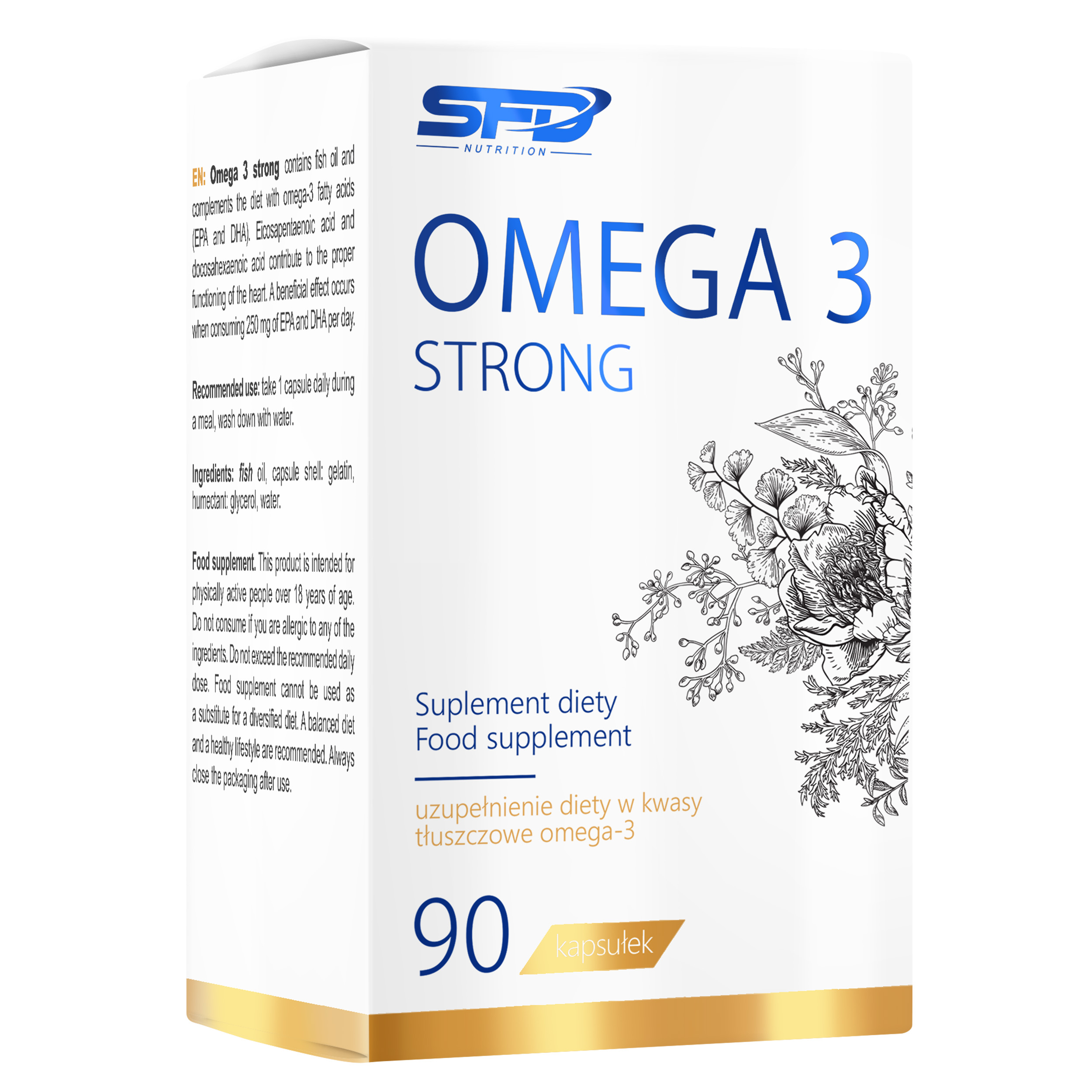 Omega 3 Strong của SFD size 90v ( Omega 3 hàm lượng cao + vitamin E ...