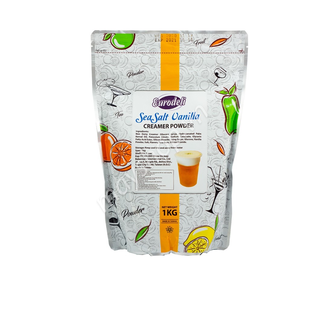 Bột Kem Mặn Vị Muối Biển Sea Salt Vanilla 1kg Lazadavn