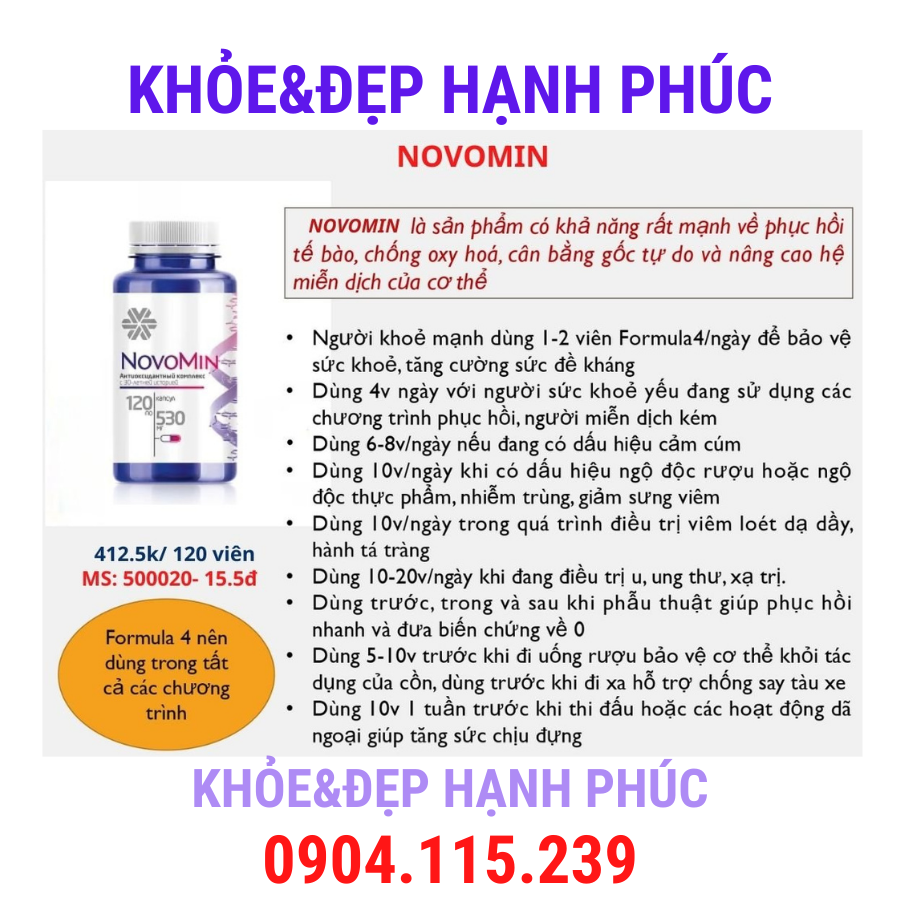 Rẻ vô địch Formula 4 Viên uống chống oxy hóa phục hồi tế bào khỏe mạnh ...