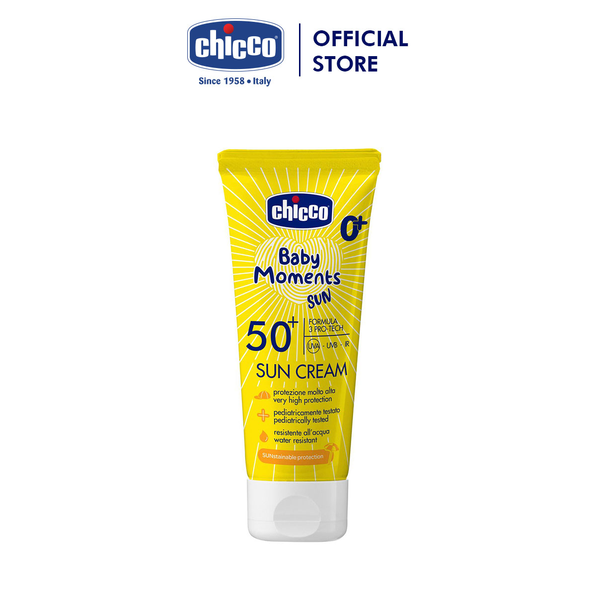 Kem chống nắng 3 tác động SPF 50 Chicco - MixASale