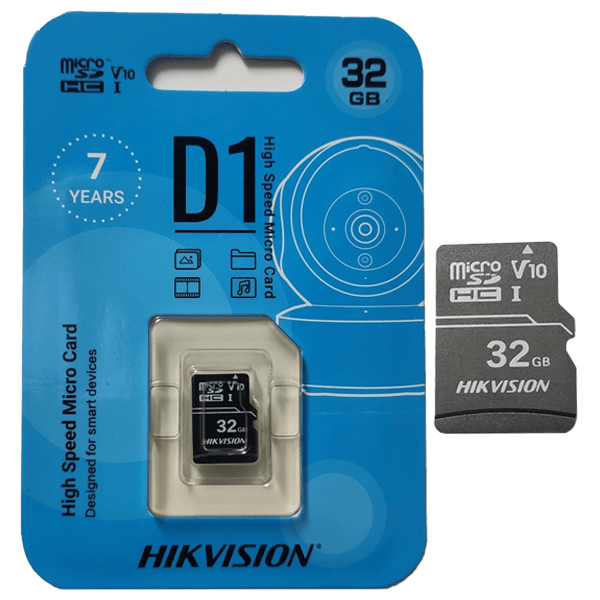Thẻ Nhớ Hikvision 32GB MicroSD Class 10 D1 Hàng chính hãng - MixASale