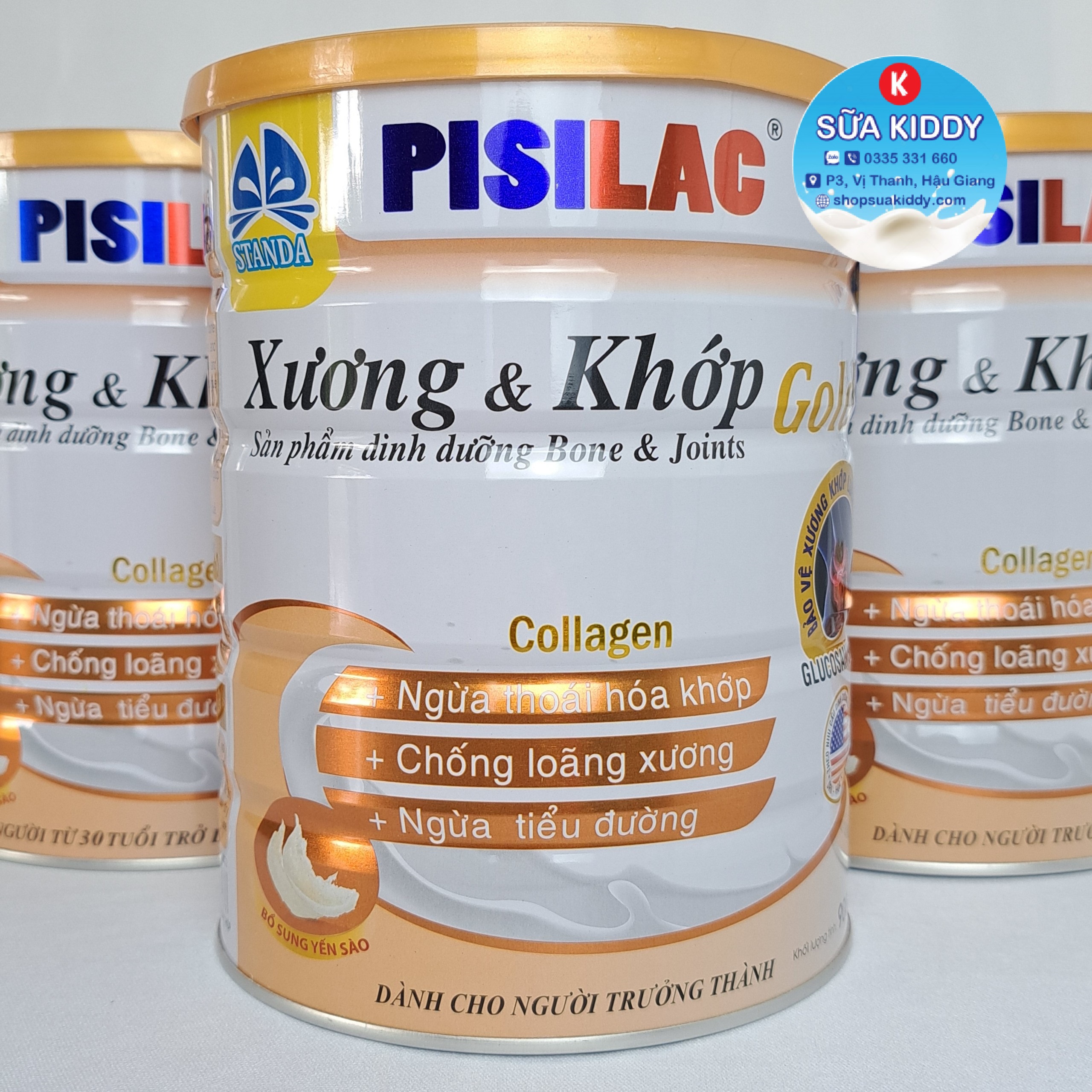 Sữa Bột Dùng Cho Người Loãng Xương Đau Cơ Xương Khớp Tốt Cho Tim Mạch Ổn Định Đường Huyết Cow