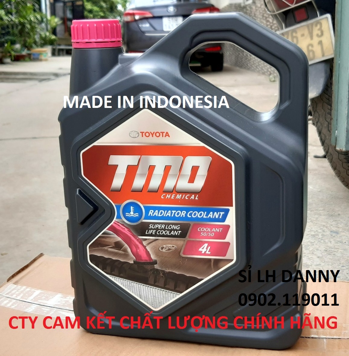 Nước ĐỎ Làm Mát Động Cơ Toyota TMO Chemical Radiator Coolant 50-50 Đỏ 4 ...