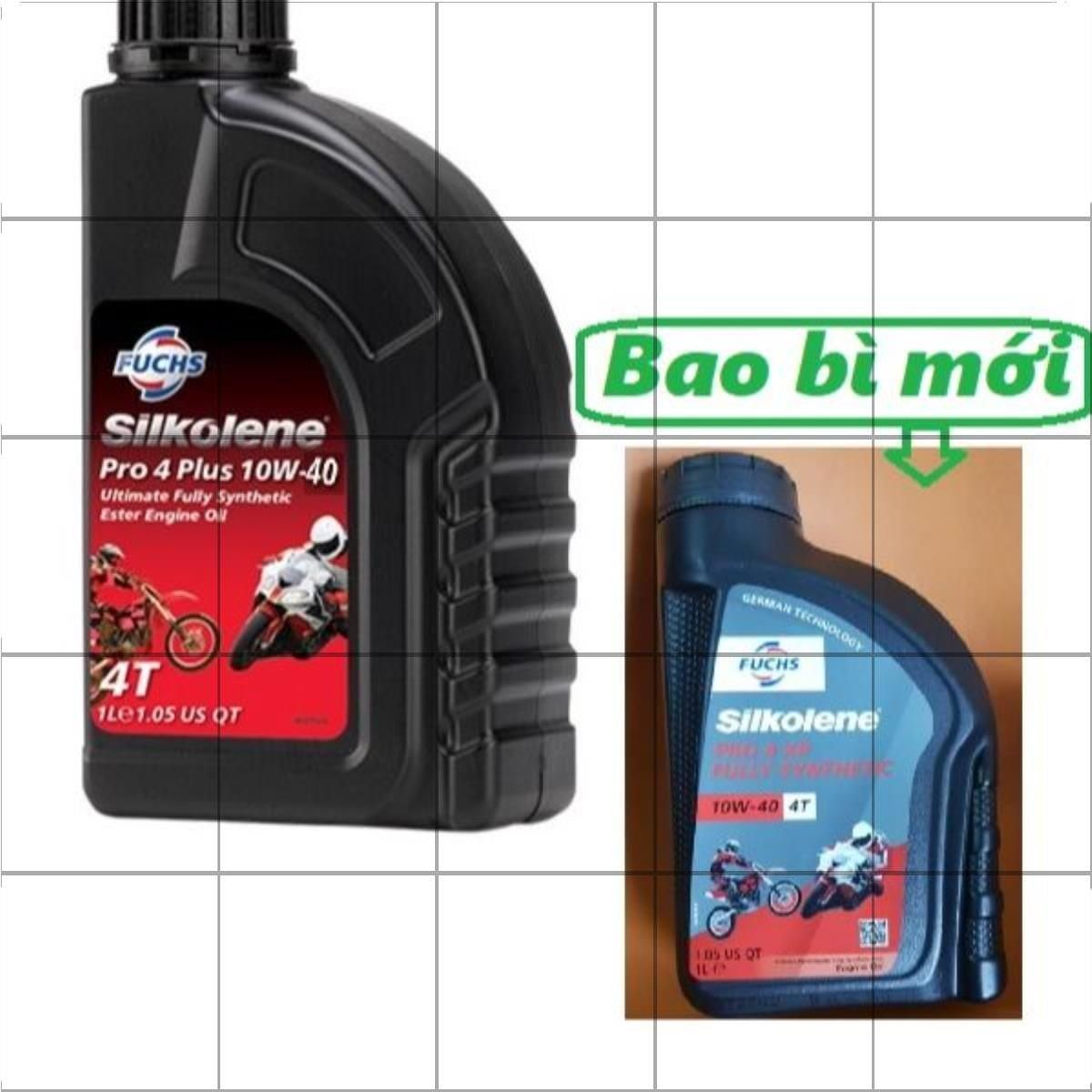 Fuchs Silkolene Pro 4 5w40 - 10W40 Nhớt Tổng Hợp Toàn Phần Gốc Ester ...