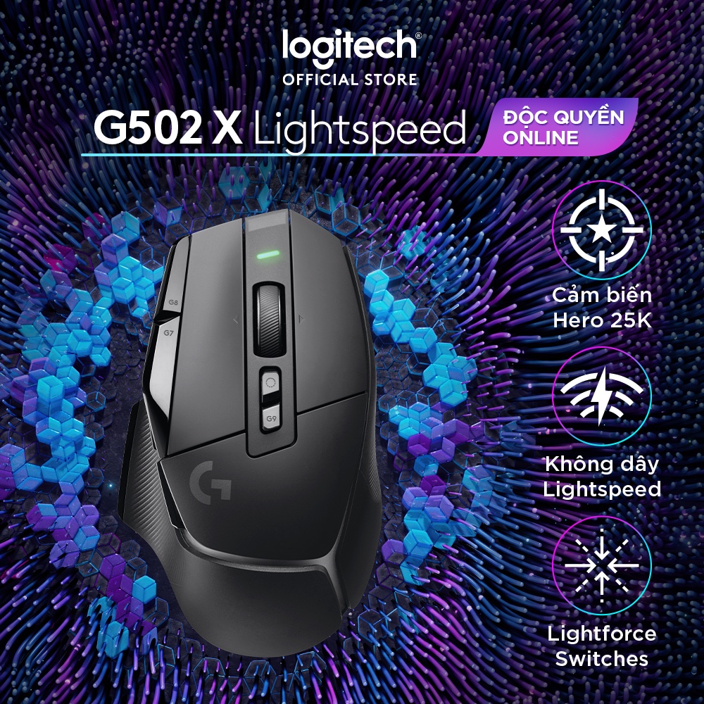 Tai nghe game Bluetooth và Lightspeed Logitech G435 Mic ảo tích hợp nhẹ ...