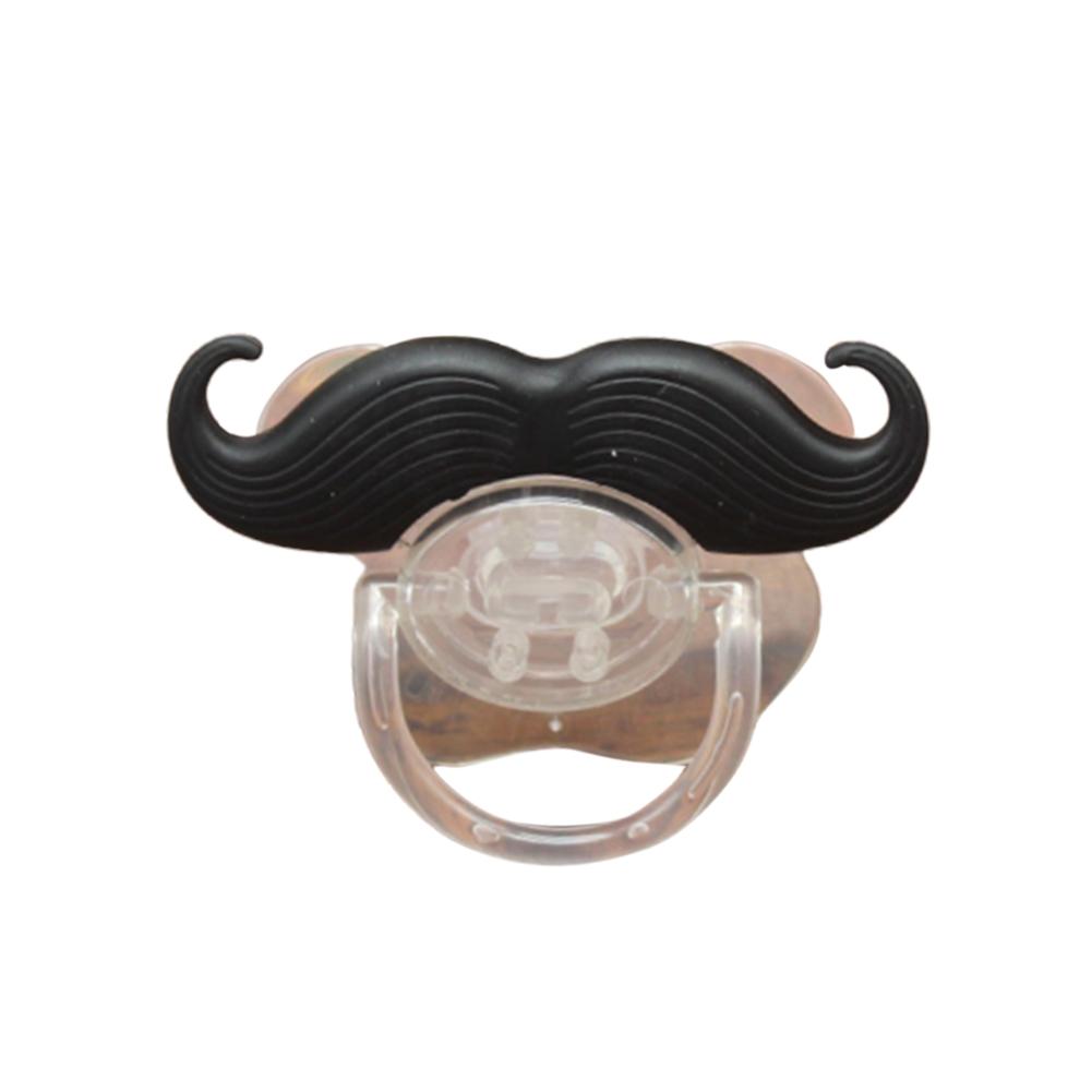 Village Baby Pacifier BPA Free Silicone Cowboy Beard Pacifier Infant ...