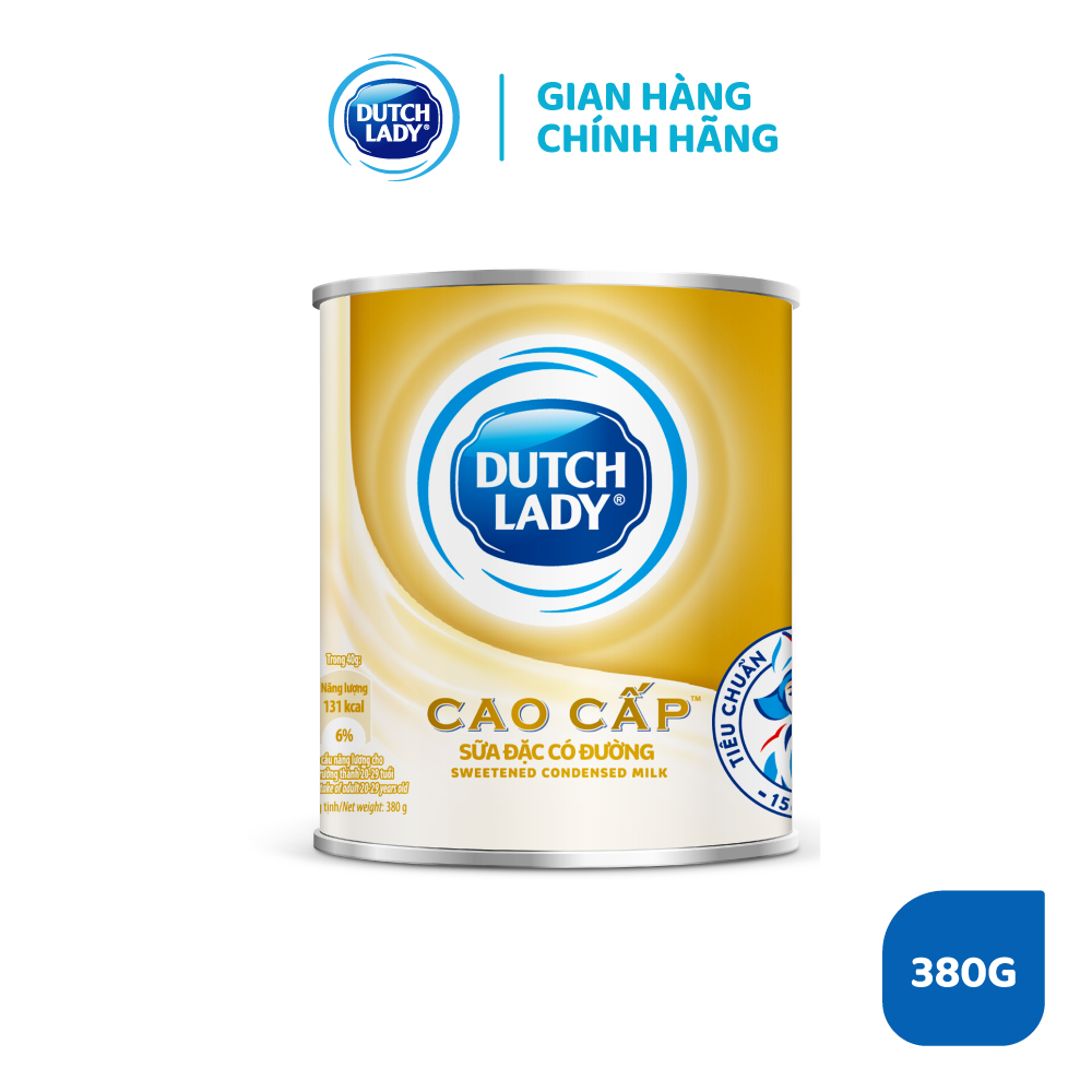 HSD 042024 Combo 10 Lon Sữa đặc Cô Gái Hà Lan Dutch Lady 380g - MixASale