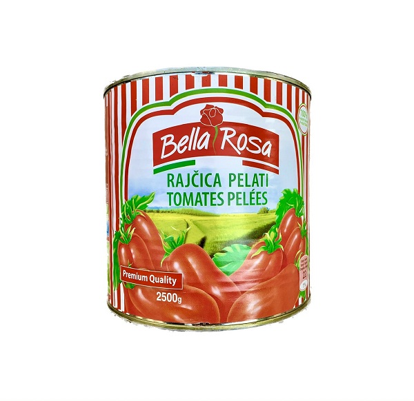 Cà chua nguyên trái Rosa Bella - Rosa Bella whole peel tomato 2,5kg ...