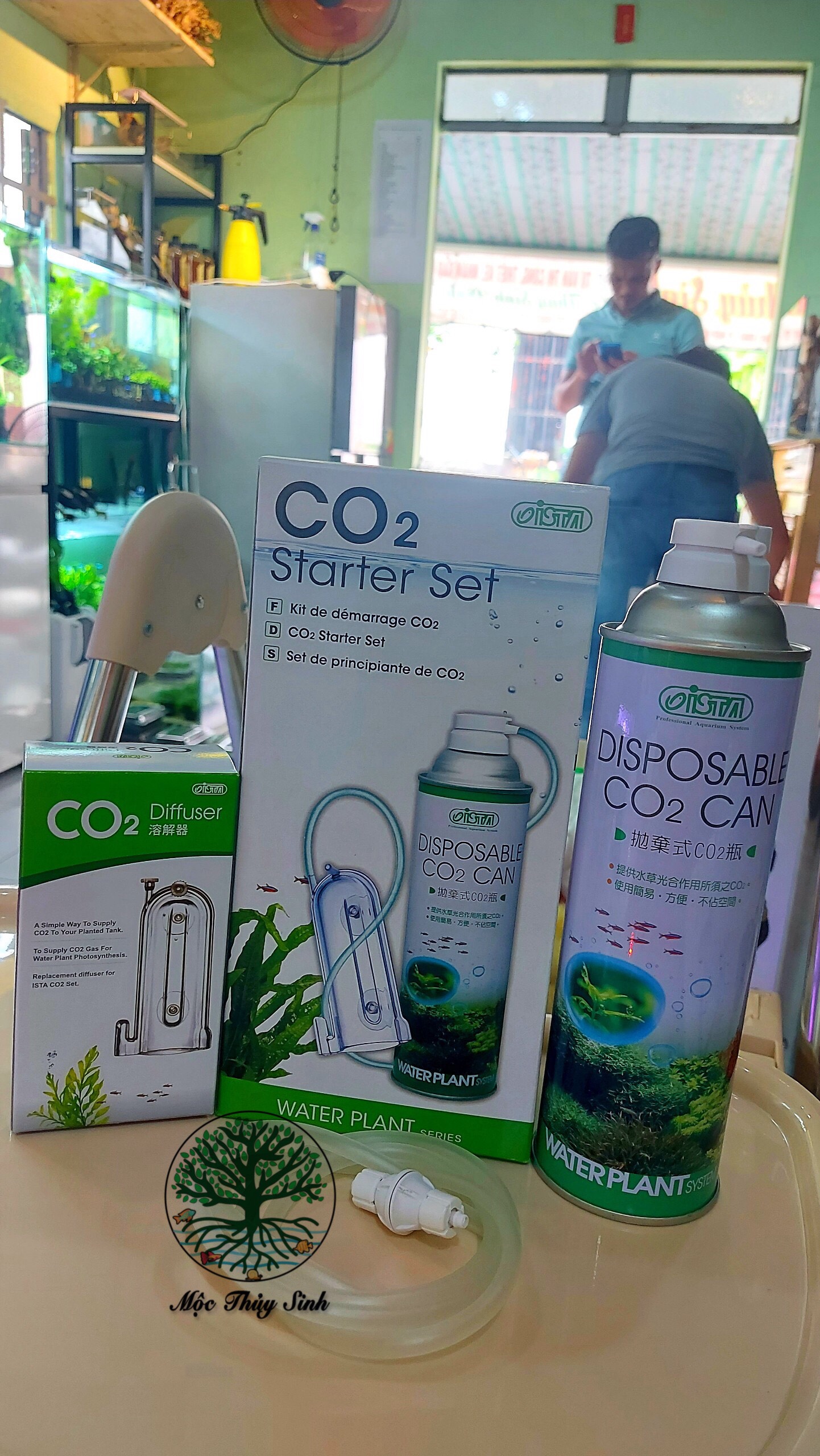 Bộ KIT CO2 Xịt ISTA I-512 Diffuser Set cung cấp Co2 cho hồ cá thủy sinh | Lazada.vn