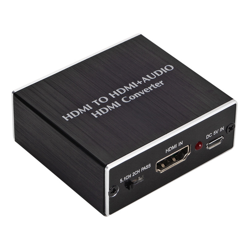 4K HDMI Audio Extractor Splitter HDMI Audio Splitter HDMI to HDMI+3.5 ...