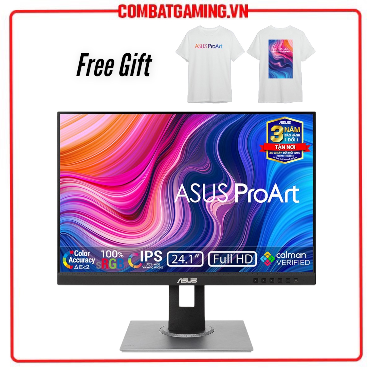 Màn Asus ProArt PA248QV (24.1 inch FHD IPS 75Hz) - MixASale