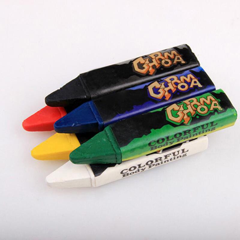 12 Color Face Body Painting Pencil Acrylic Paint Water-Based Hand ...