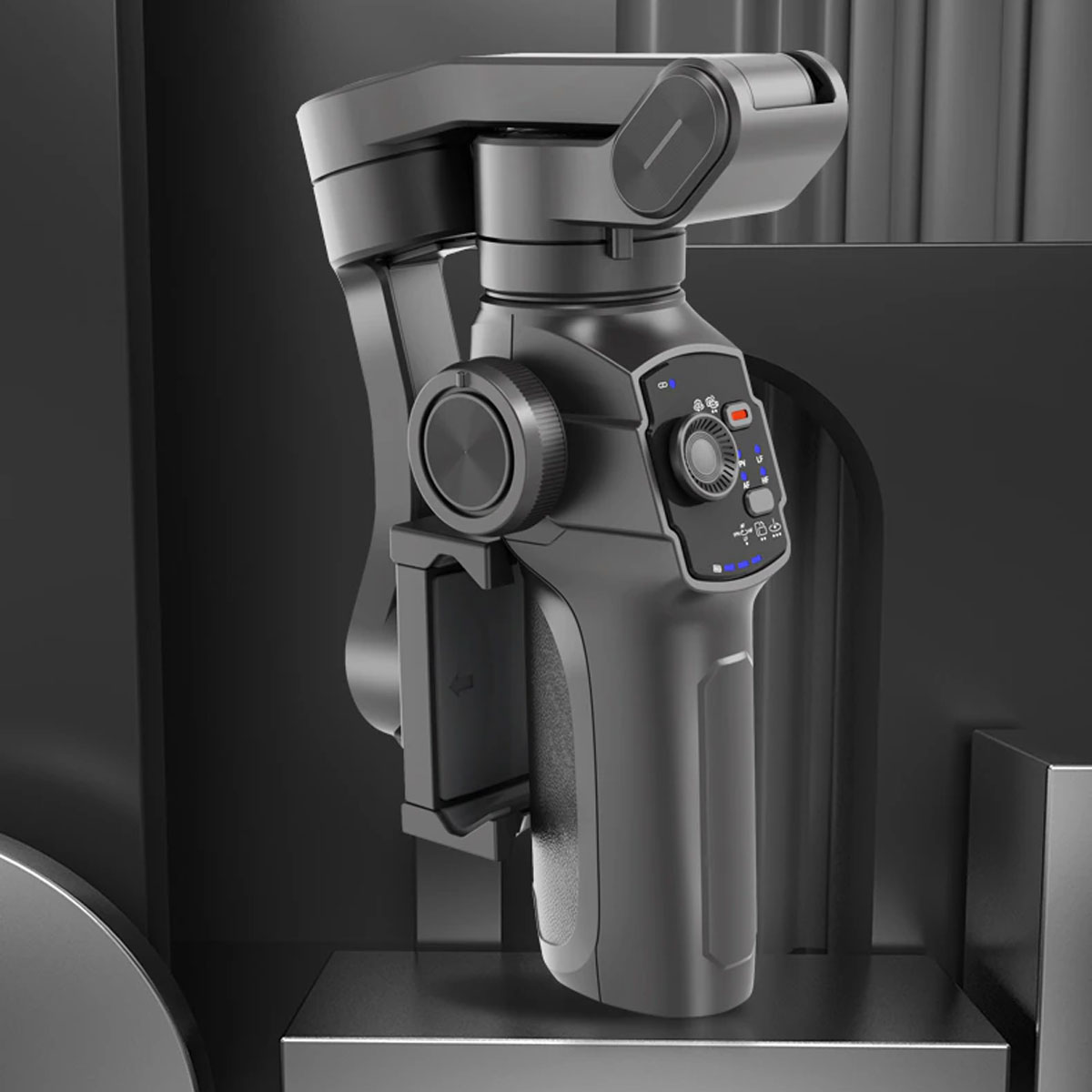 Gimbal chống rung điện thoại Gậy quay phim 3-Axis L9 Gimball chống rung điện thoại Tay cầm ...