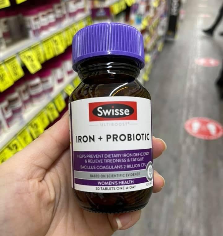 Swisse Iron Probiotic | Lazada.vn