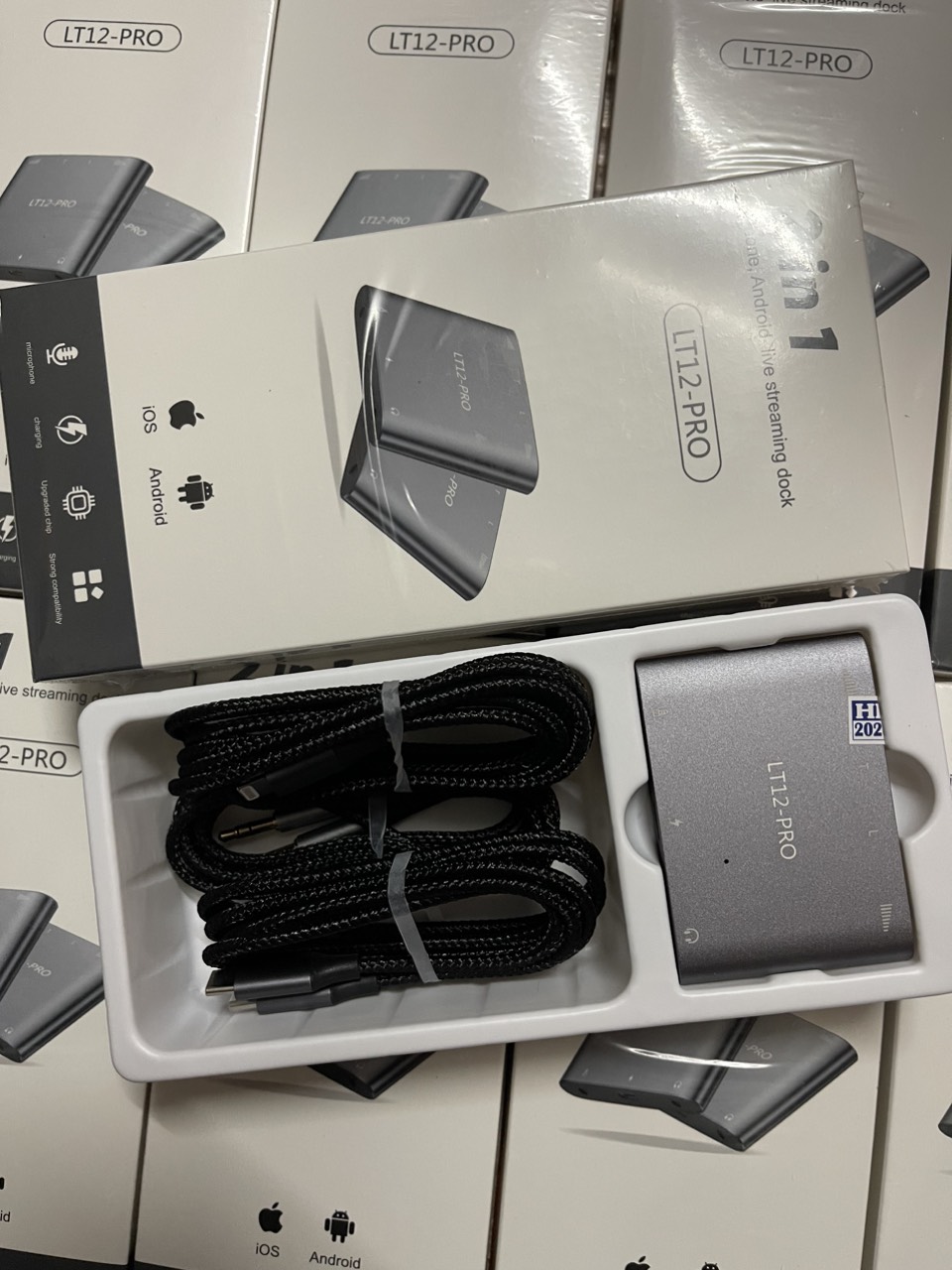 Box livestream STEREO mới nhất LT12 PRO bản nâng cấp , Dùng cho IP và ...