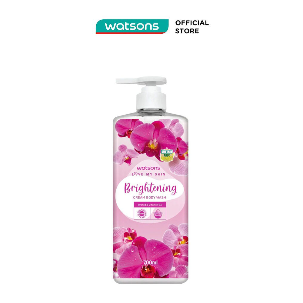 Kem Tắm Watsons Love My Skin Softening Cream Body Wash 700ml - MixASale