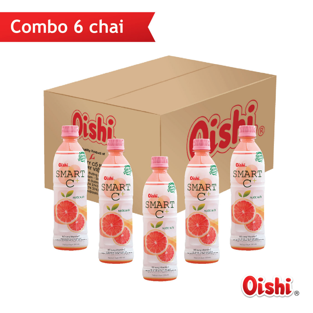 OISHI NƯỚC BƯỞI SMART C THÙNG 6 CHAI | Lazada.vn
