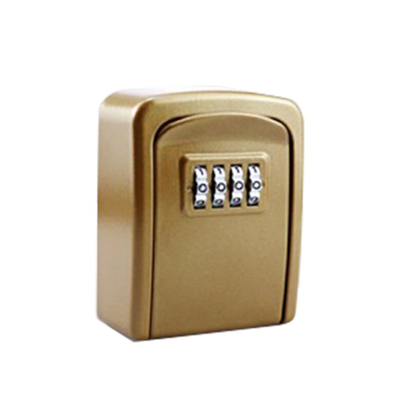 Lock Security Wall Mounted Key Lock Box Safe With 4 Digit Combination ...