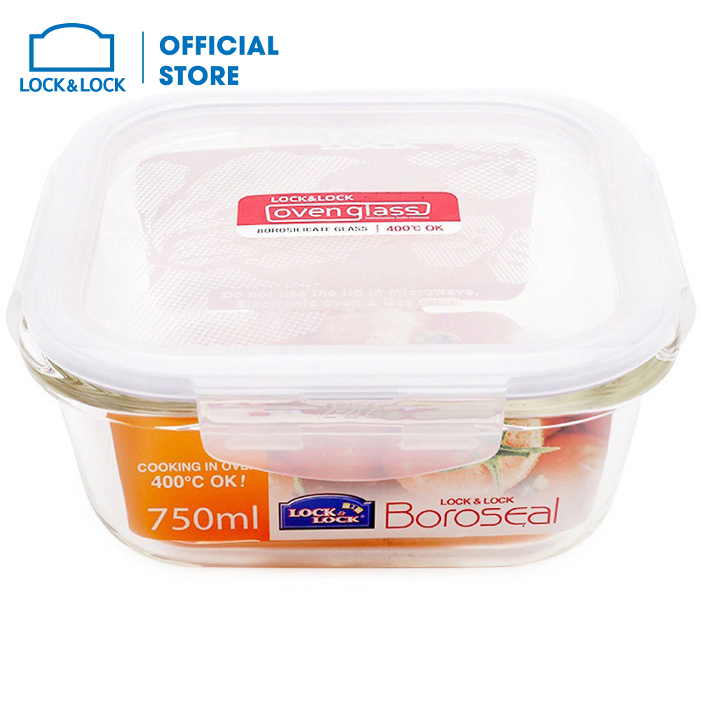 [ Hàng chính hãng ] Hộp thuỷ tinh Lock&Lock 750ml Hộp thủy tinh chịu nhiệt lock and lock 750ml ...