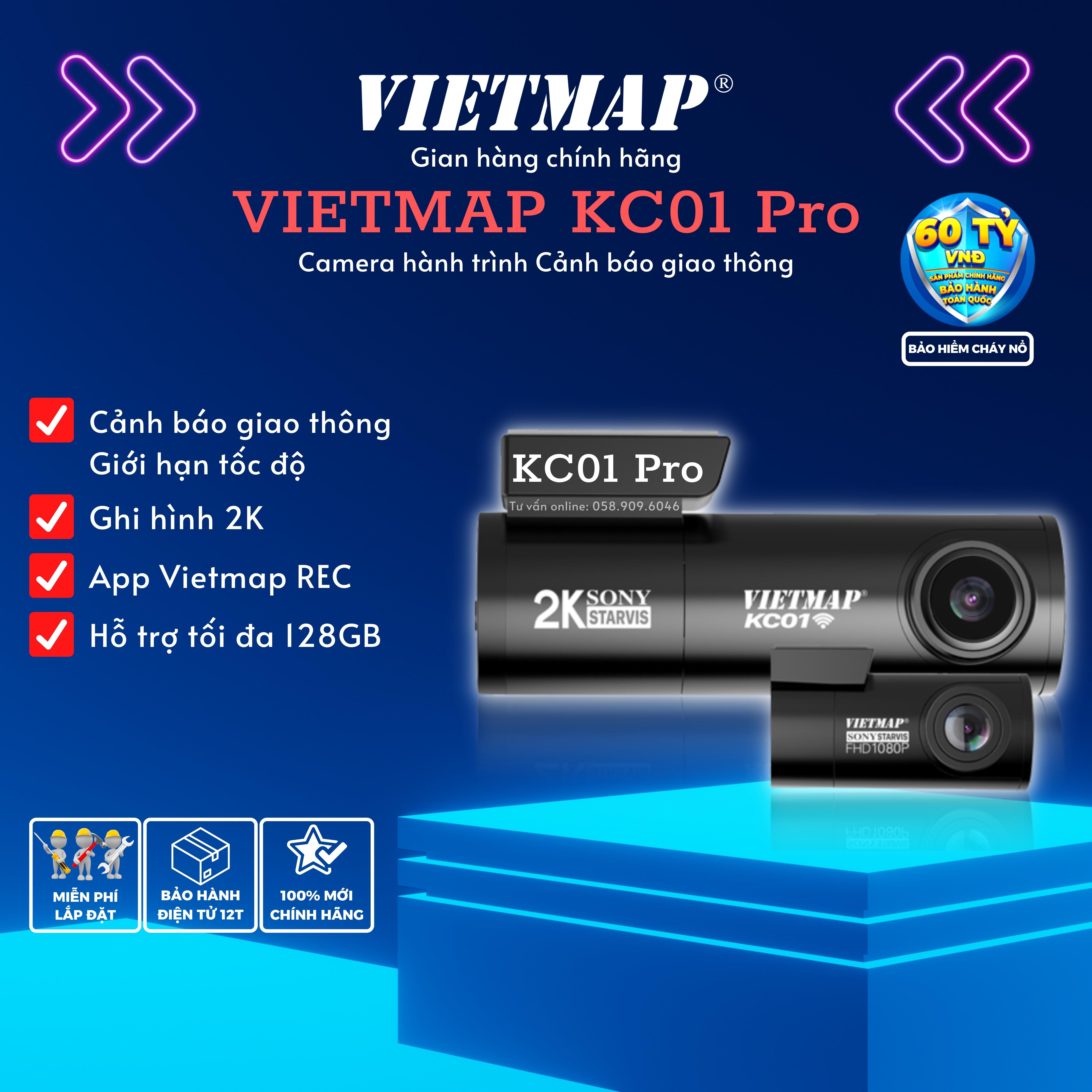 Camera hành trình ô tô Carcam W8S - Đọc biển báo giới hạn tốc độ và tín hiệu đèn giao thông ...