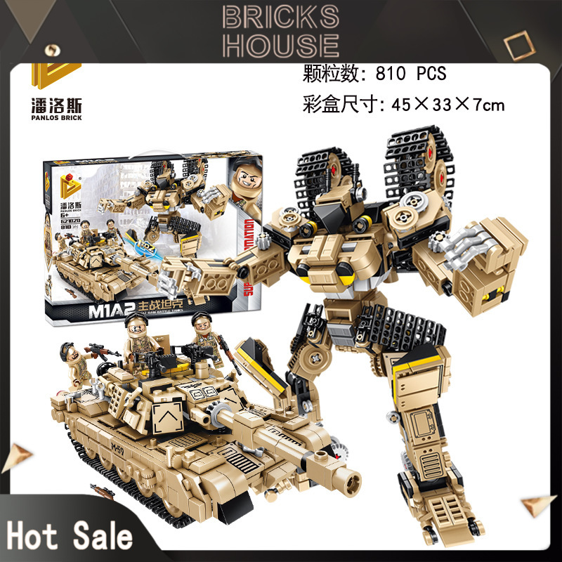 Lego Building Blocks Mô hình Xe tăng Quân sự Thế chiến II Trí tuệ trẻ ...
