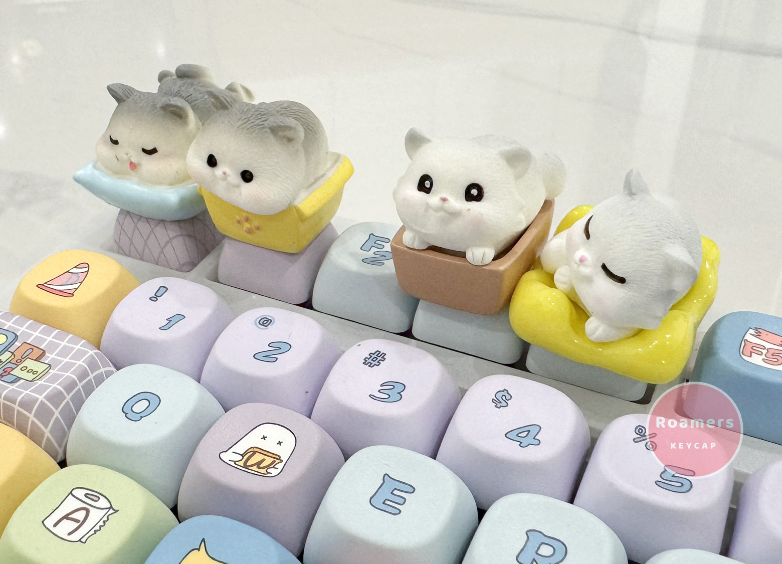 Keycap Mèo Meow Mèo Hộp Nút Bàn Phím Cơ | Lazada.vn