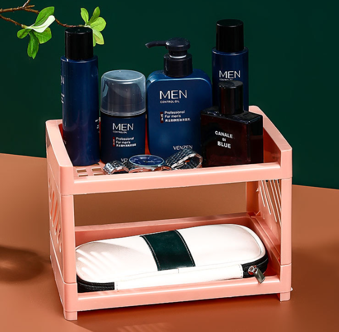 Kệ Nhựa Mini 2 Tầng Để Bàn Gọn Gàng | Lazada.vn