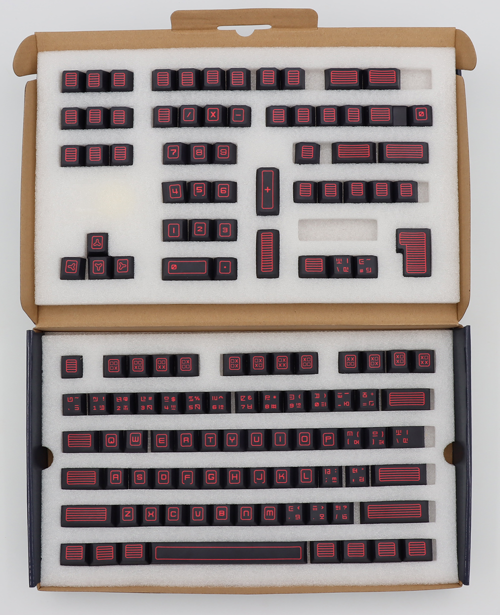 130 keys KAM Command keycaps PBT Cherry Profile sublimation mechanical ...