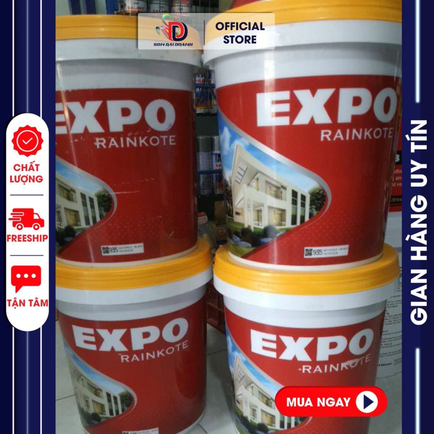 Expo Rainkote - Sơn nước ngoài trời 25Kg | Lazada.vn
