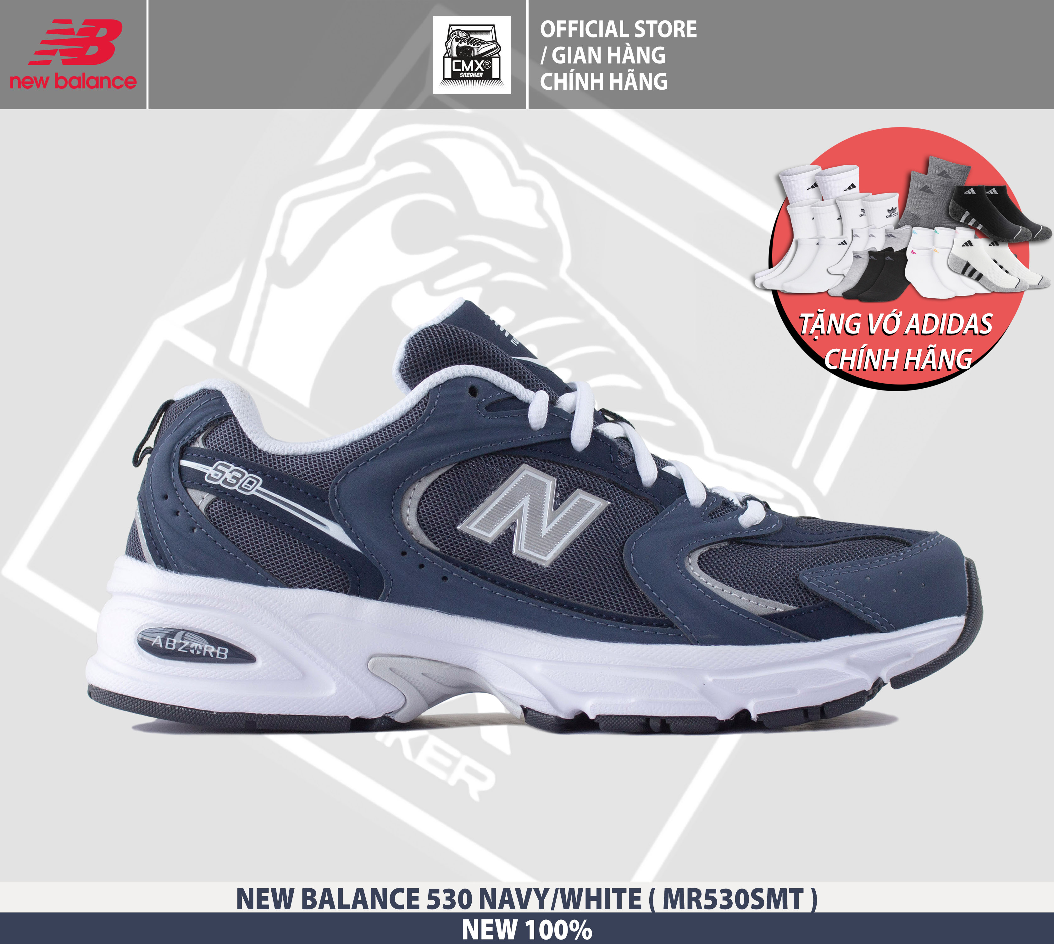 CHÍNH HÃNG Giày Thể Thao Nữ New Balance 530 Retro Running White ...