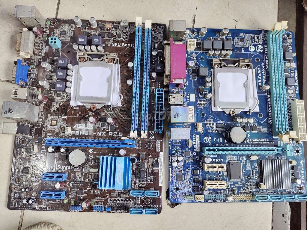 Hàng mới về CPU và Main SK 775 Asus Gigabyte MSI Intel Foxcon G41 DDR3 ...