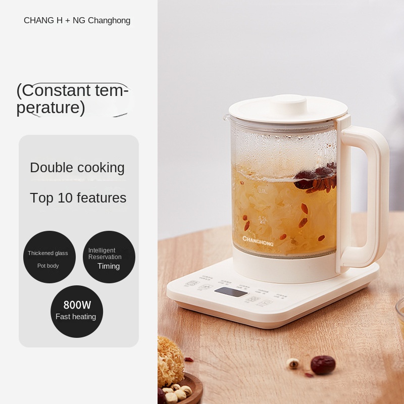 Health pot mini home glass self-cultivation decoction pot office tea ...