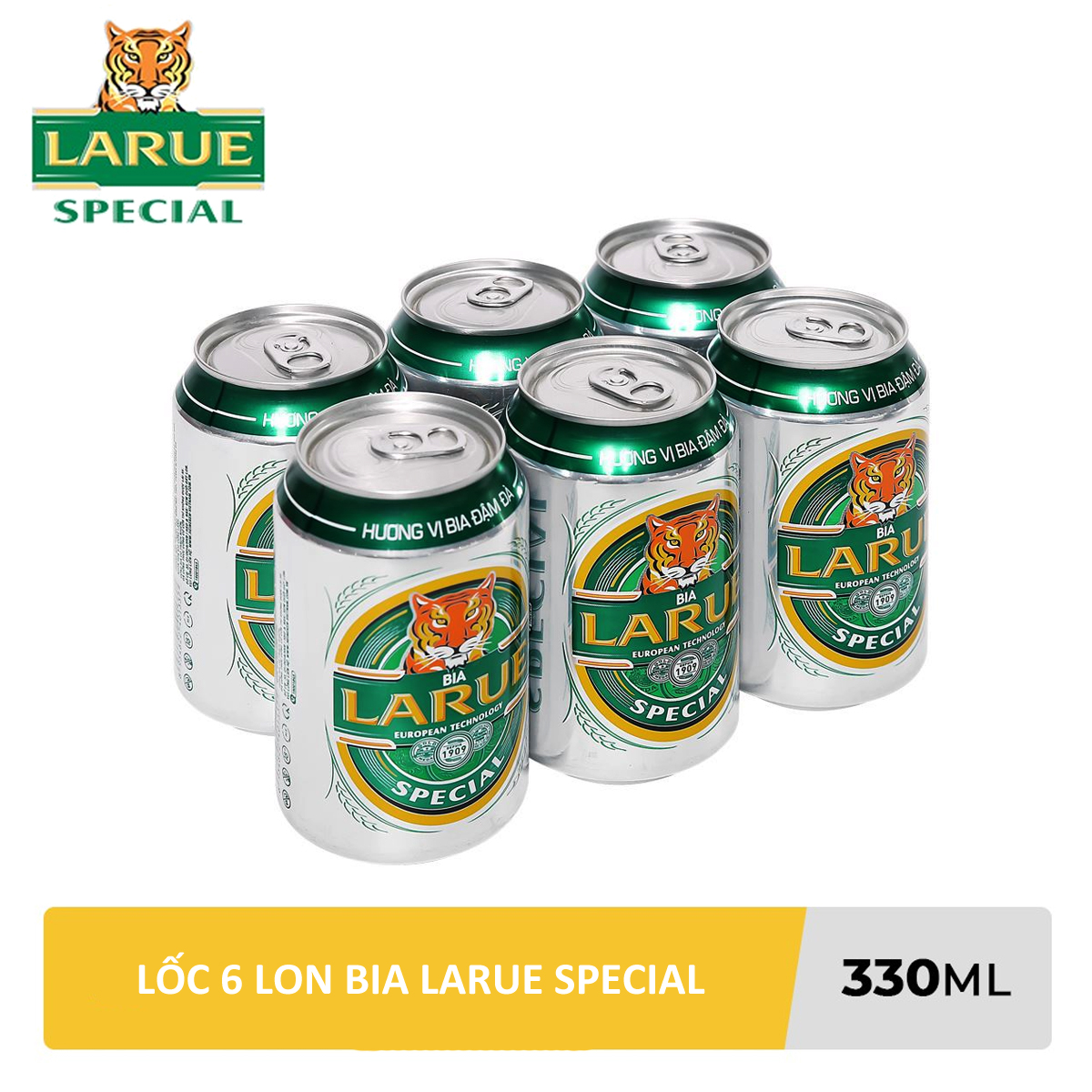 LỐC 6 LON BIA LARUE SPECIAL 330ML | Lazada.vn