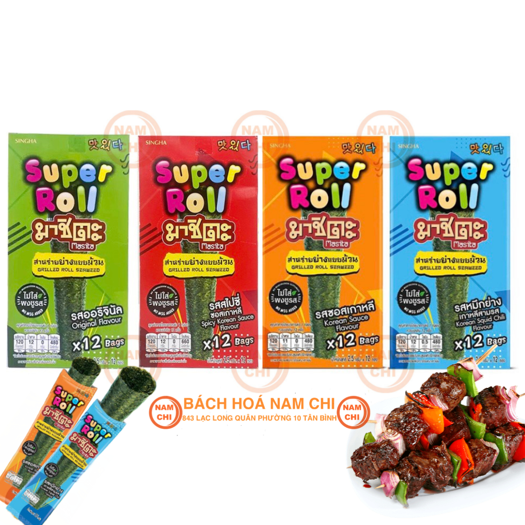 [SUPER ROLL] Rong Biến Sấy Khô Ăn Liền SUPER ROLL Singha - Hàn Quốc ...