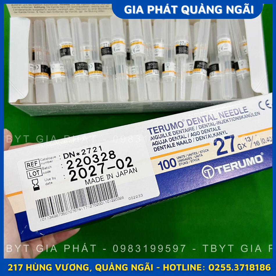 KIM NHA KHOA TERUMO 27G NGẮN | Lazada.vn