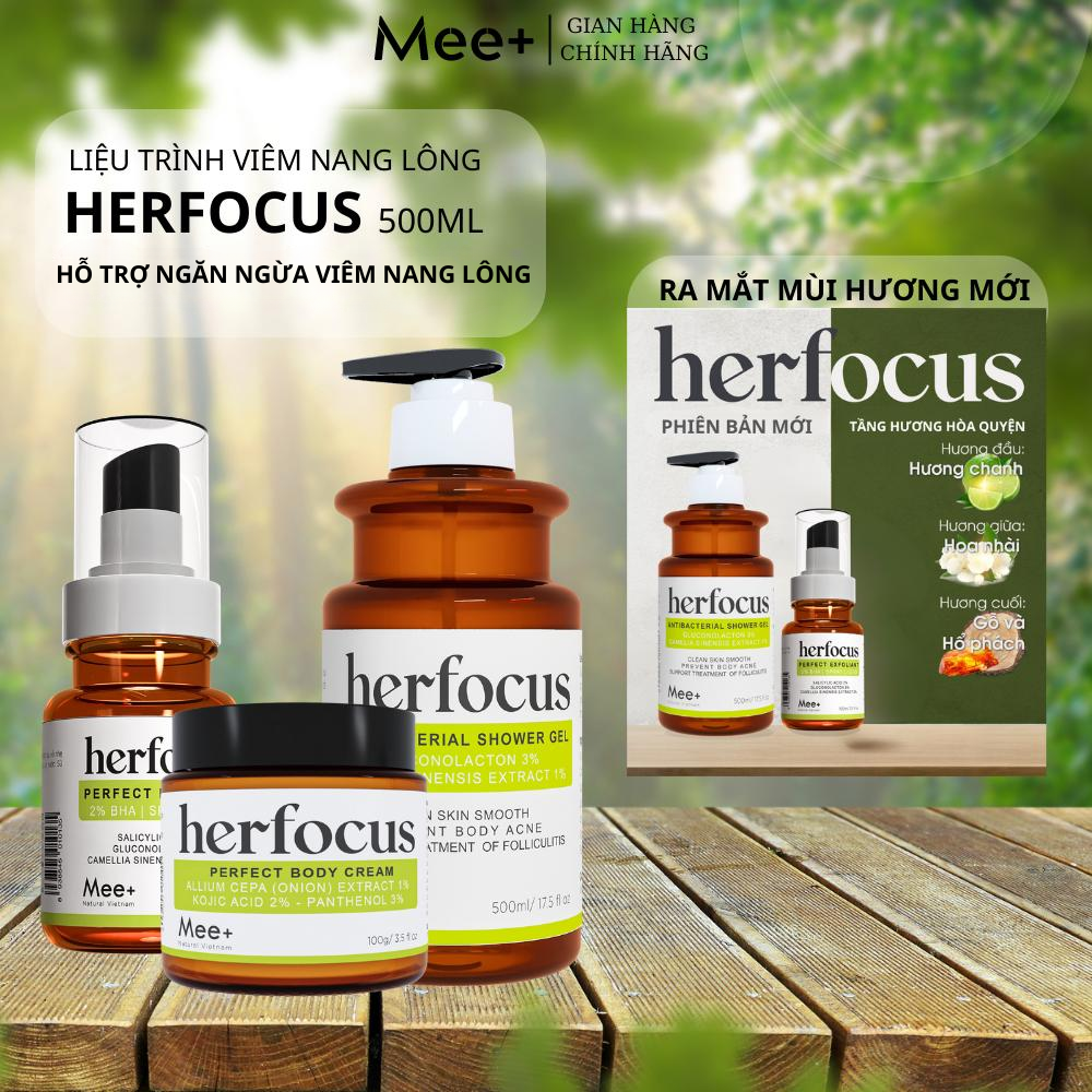 Ngăn ngừa viêm nang lông Liệu trình viêm nang lông Mee Natural gồm Xịt ...