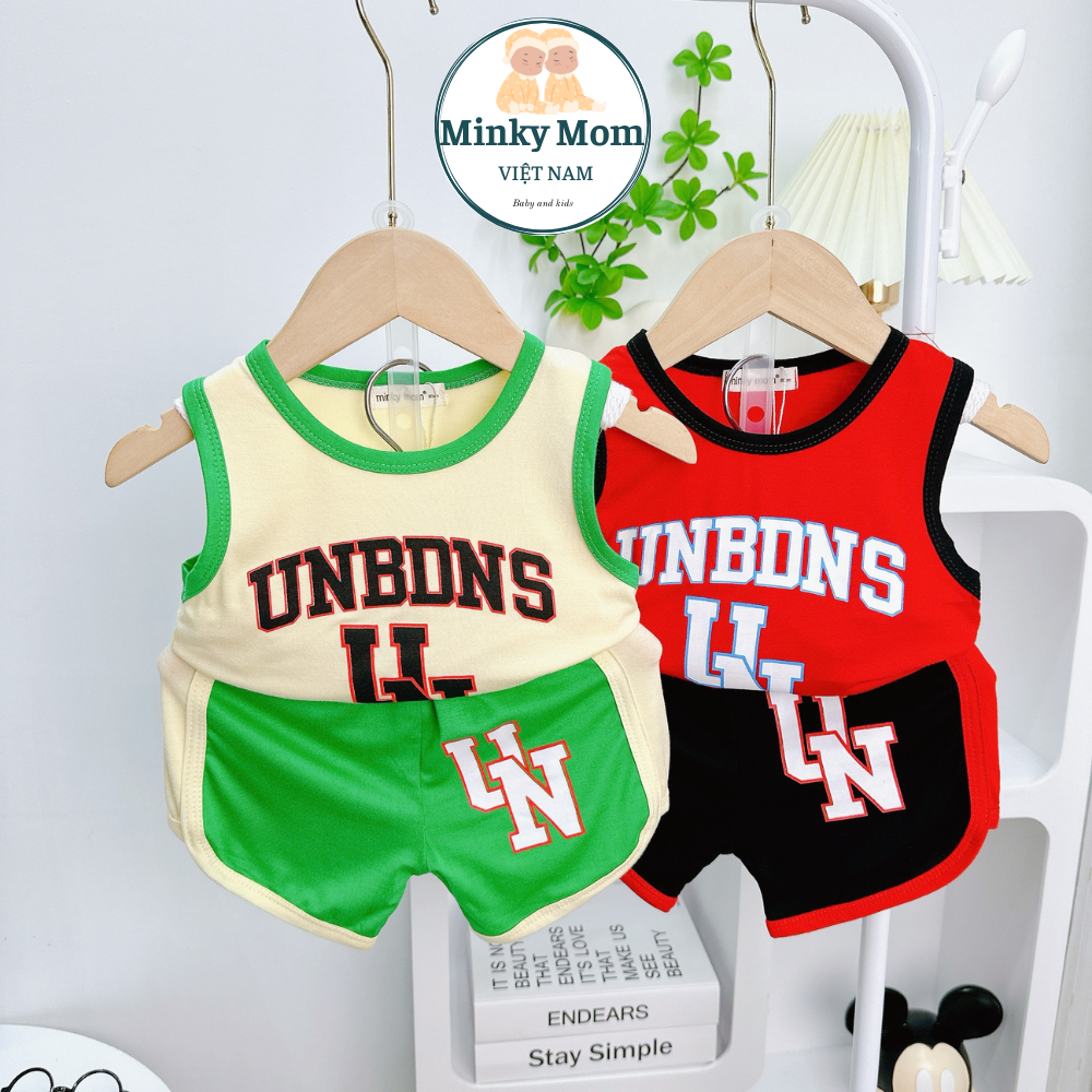 0-8 Tuổi Bộ Quần Áo Trẻ Em Ba Lỗ Minky Mom Phong Cách Thể Thao Cho Các ...