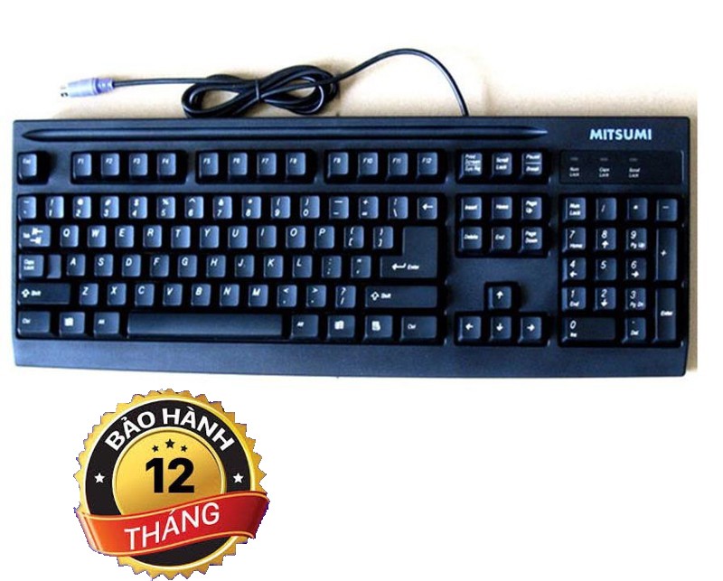 [HCM]Keyboard MITSUMI cổng PS2 - bàn phím Mitsumi - Hàng mới 100% ...