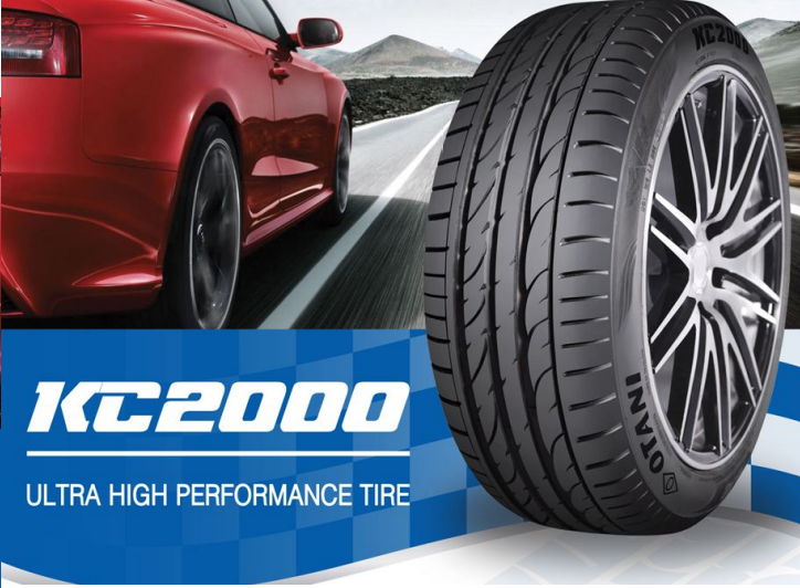 Vỏ lốp 215/45R17 KC2000 Otani Thái Lan, 215/45ZR17, vỏ lốp xe ô tô Acura ILX 2.0, vỏ lốp Elantra ...
