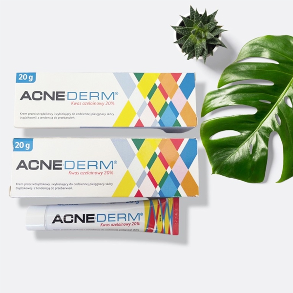 Kem giảm mụn làm trắng da Acne Derm 20 Azelaic(Acnederm) kem giảm thâm ...