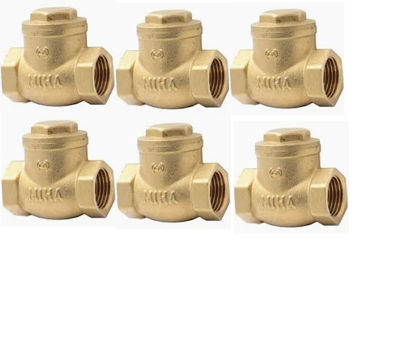 Van Nước 1 Chiều Đồng Thau : Phi 21, Phi 27, Phi 34, Phi 42, Phi 49 ...