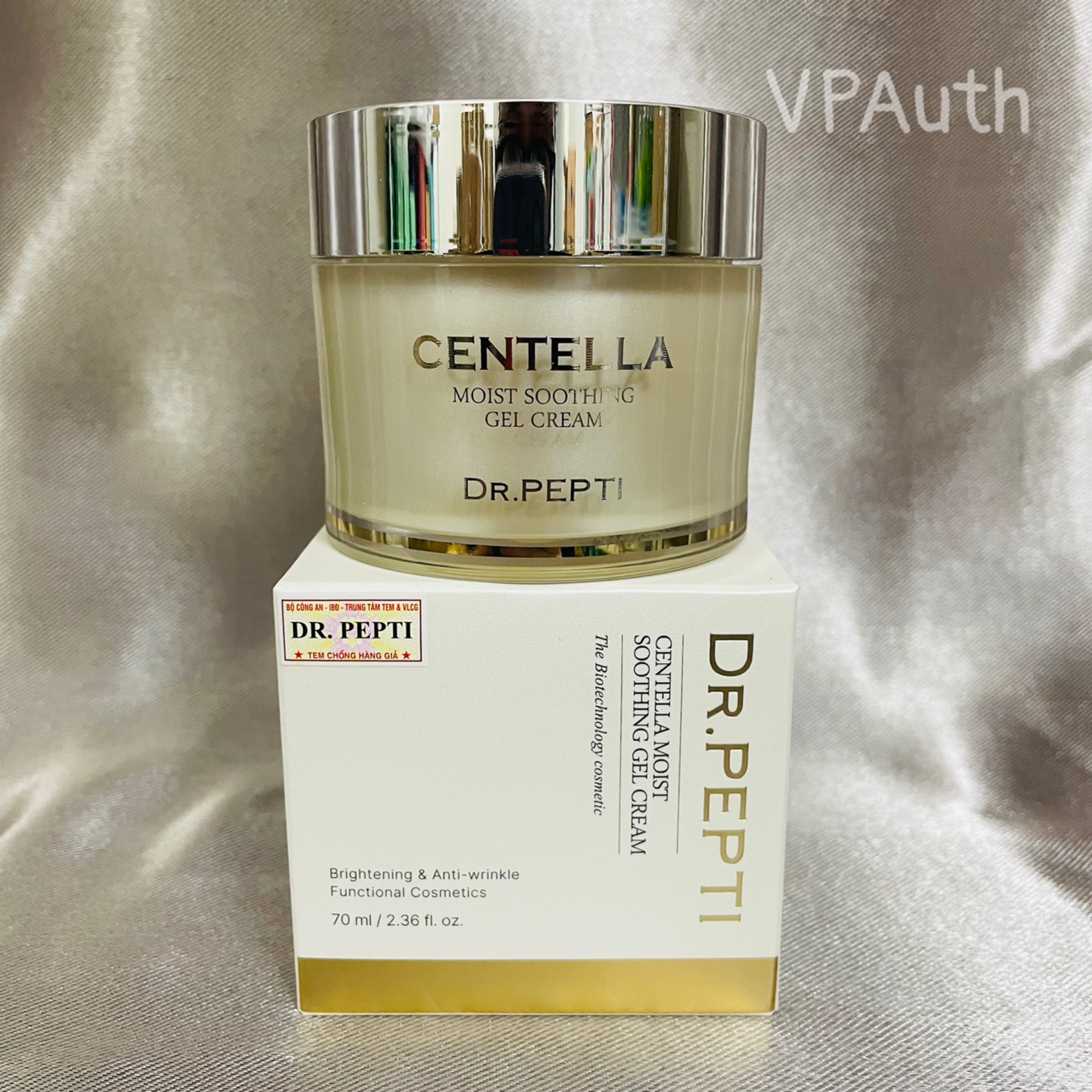 Kem dưỡng ẩm Dr.Pepti centella moist soothing gel cream | Lazada.vn