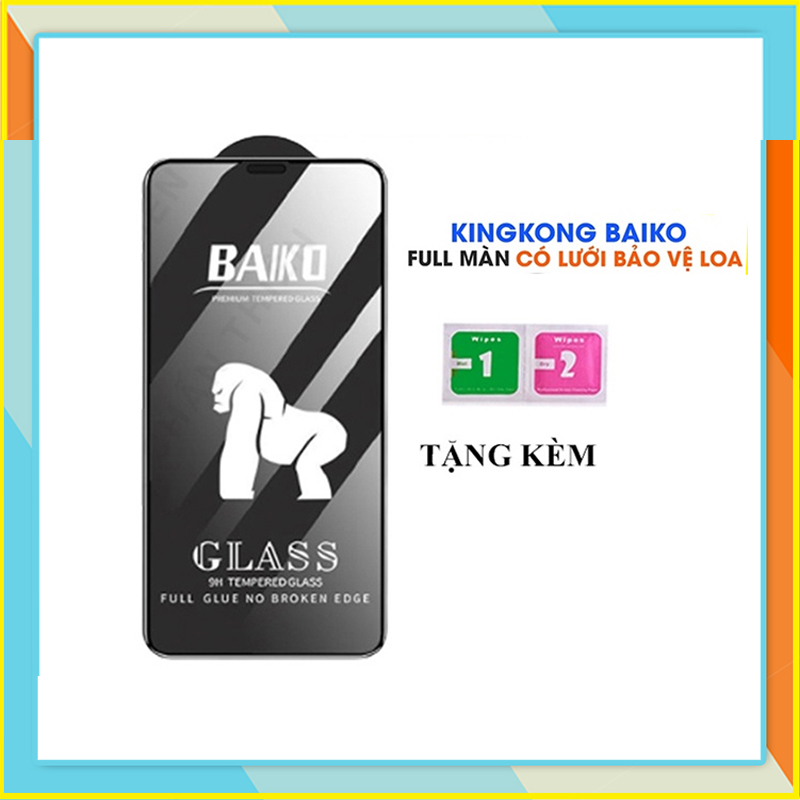 Kính cường lực Baiko chống nhìn trộm iPhone 14Promax 13promax 12 Promax ...