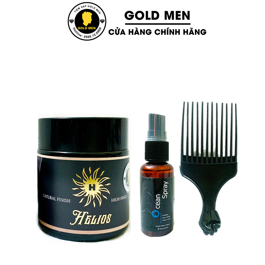 [CHÍNH HÃNG] Sáp Vuốt Tóc Helios 60g và 150g + Tặng Lược | Lazada.vn