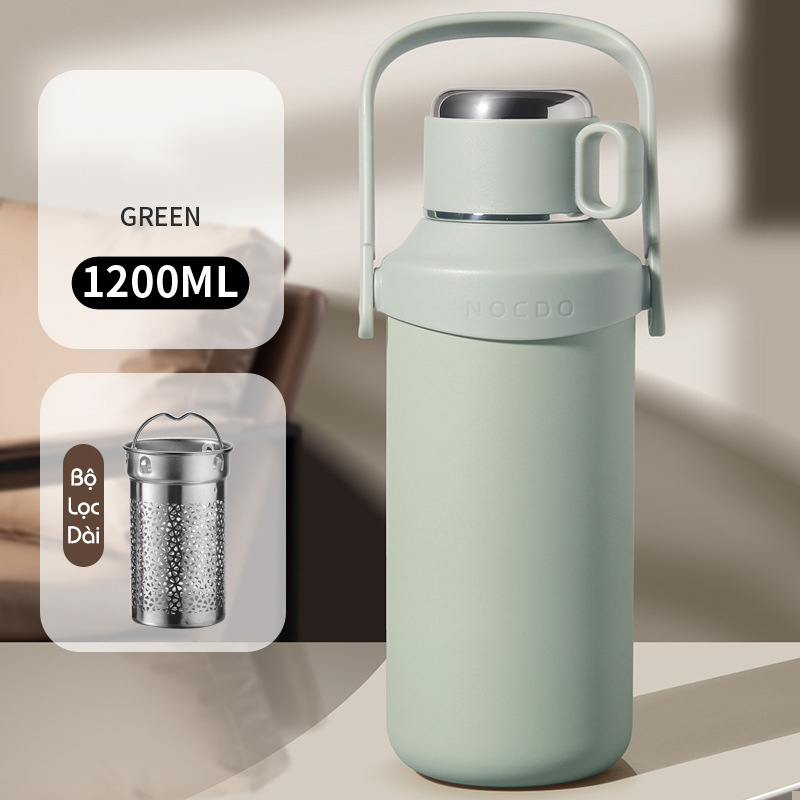 Bình Giữ Nhiệt INOX 316 1200ml (Khắc Tên Theo Yêu Cầu) Giữ Nhiệt 24 Tiếng Tiện Lợi Và An Toàn ...