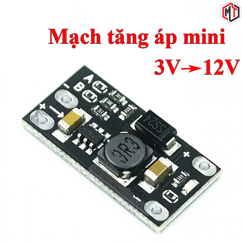 Mạch Tăng Áp Mini DC-DC Từ 3V Lên 5V / 8V / 9V / 12V | Lazada.vn